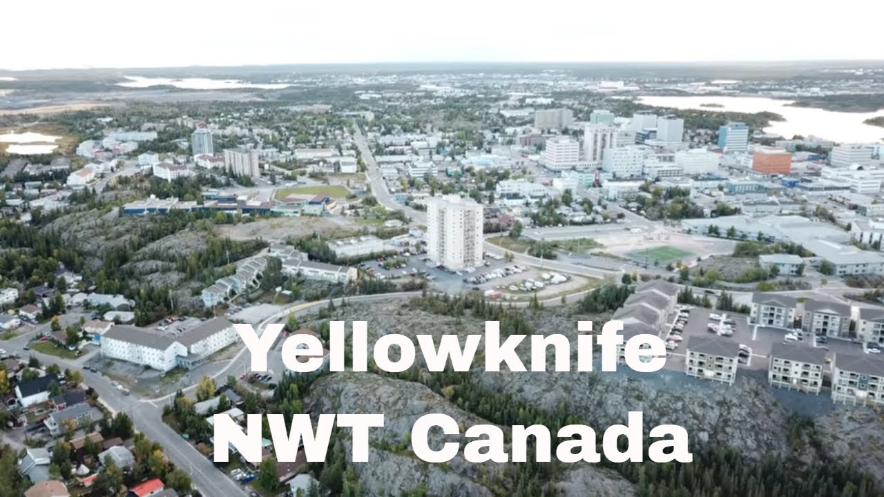 Drone Yellowknife, Canada | Northwest Territories - YouTube