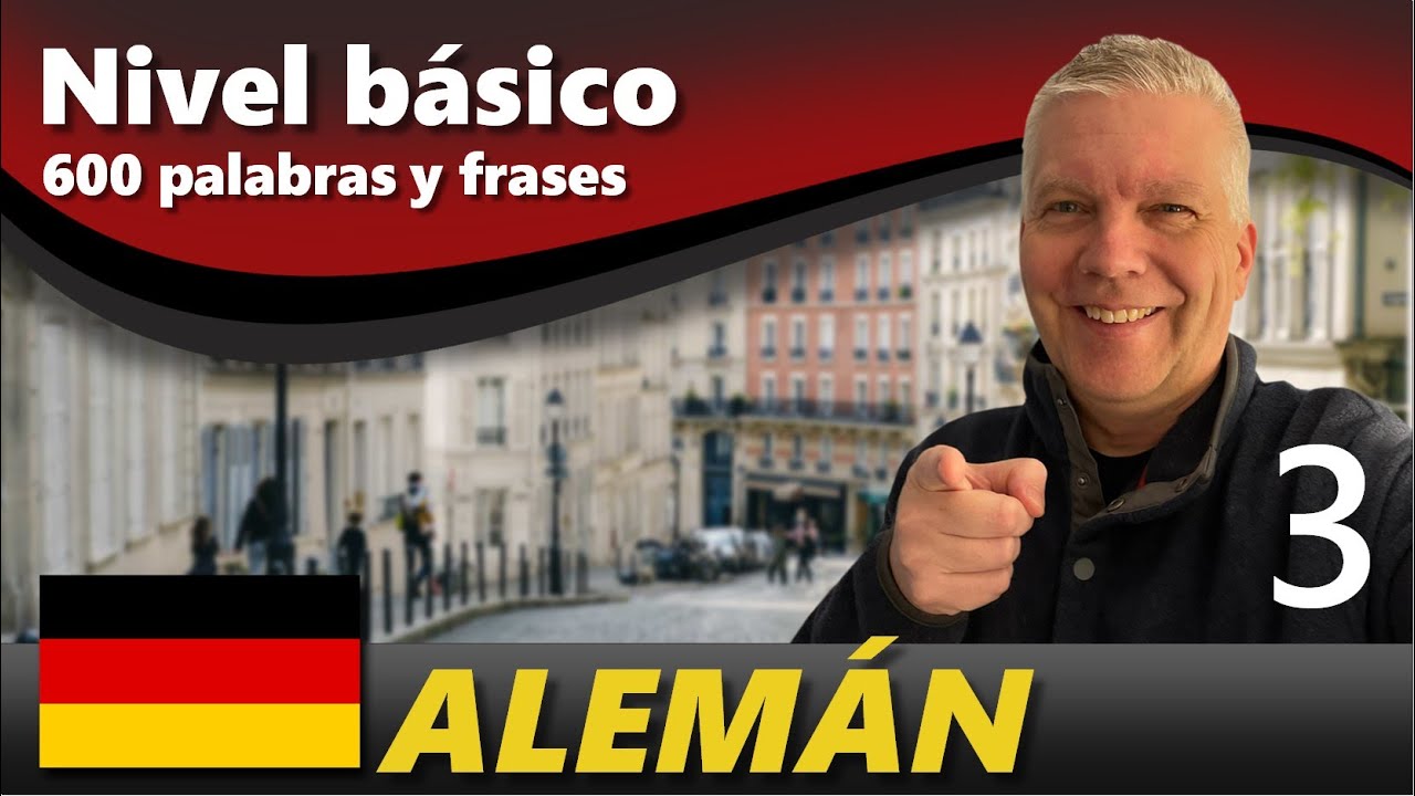 ALEMÁN Nivel básico 600 palabras y frases - YouTube