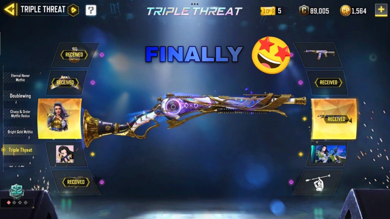 Finally got The Legendary HS0405 Songstress CODM | Legendary Nyx ...