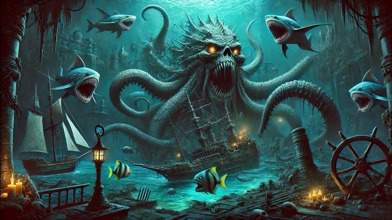 Monstros do Oceano: Reais e Mitológicos - YouTube
