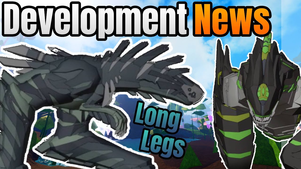 Development News | Long legs | Creatures of Sonaria | Roblox - YouTube