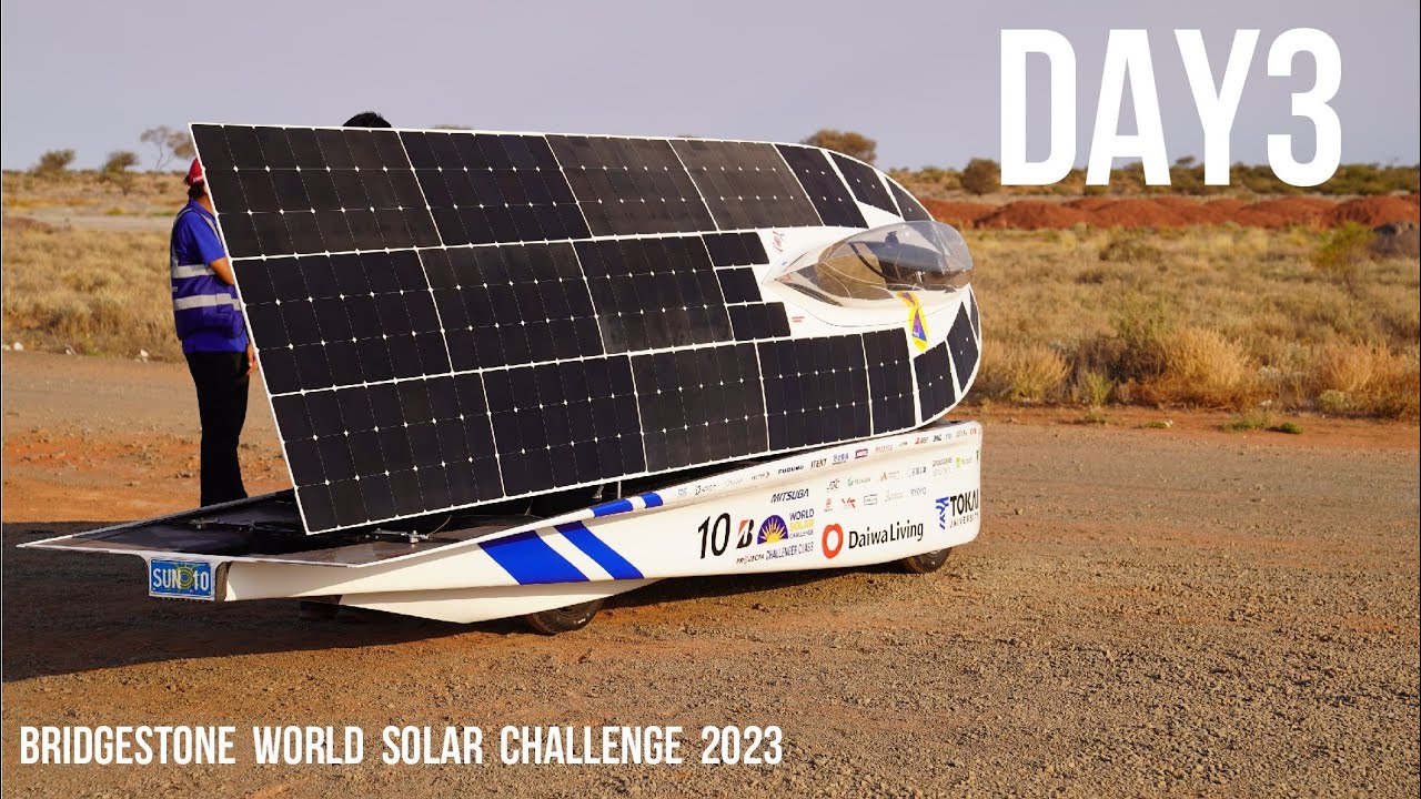 Bridgestone World Solar Challenge 2023 DAY3 - YouTube
