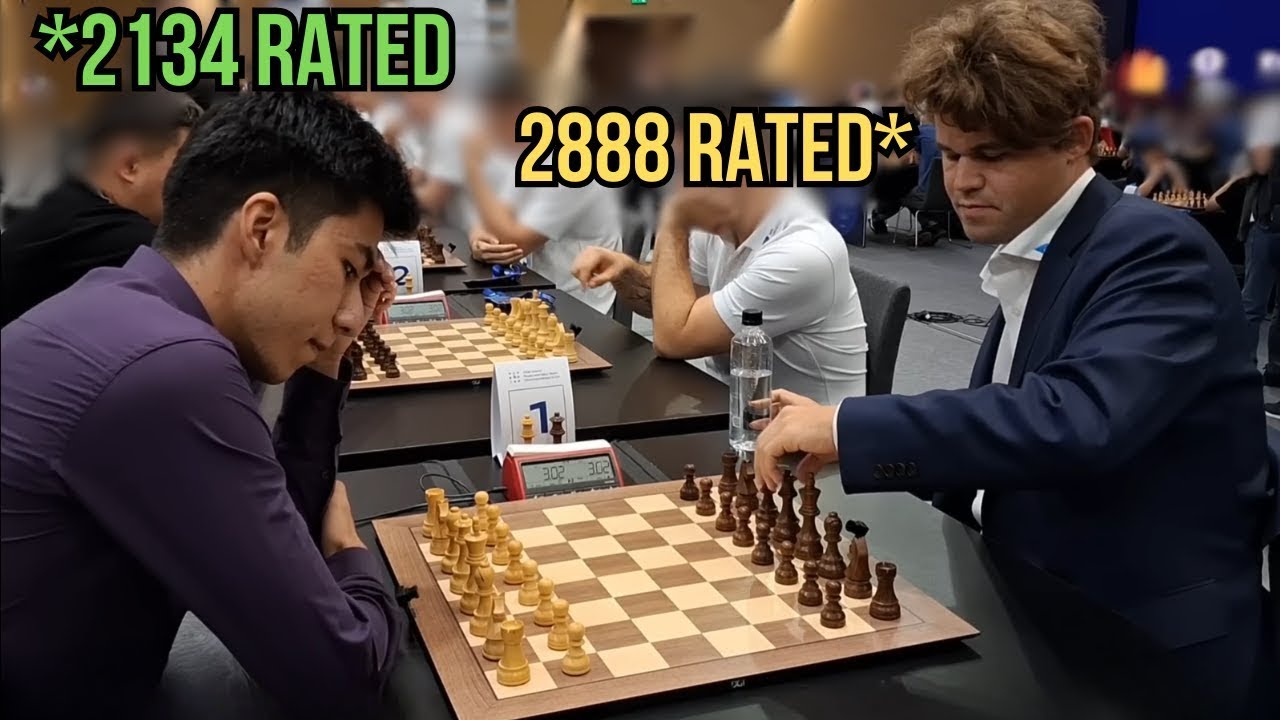 When the World No. 1 Faced a 2134 Player! - YouTube