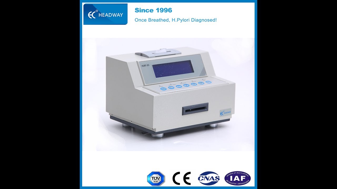 C14 Urea Breath Test Analyzer for HUBT-20 - YouTube
