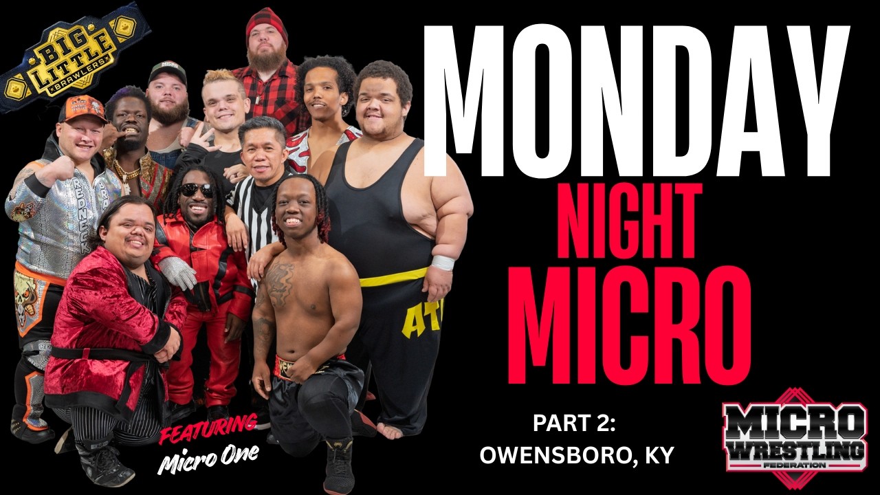 Monday Night Micro: Micro Wrestling from Owensboro, KY - Part 2 - YouTube