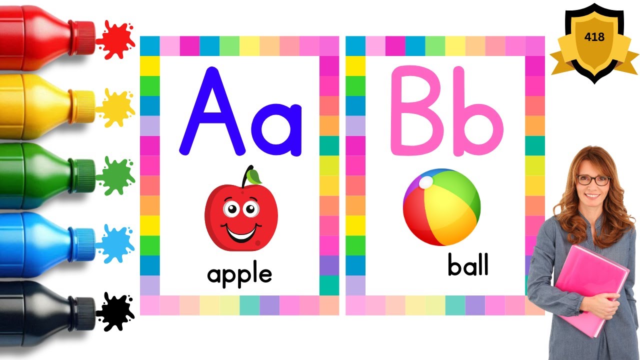Easy ABCD Writing - Fun Practice with Upper & Lowercase Letters | Easy ...