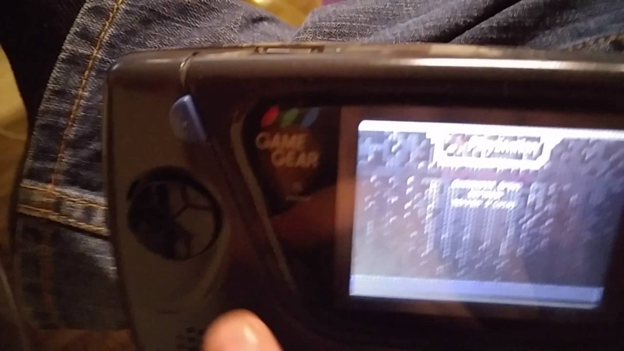 Gamegear with raspberry pi 3 inside - YouTube