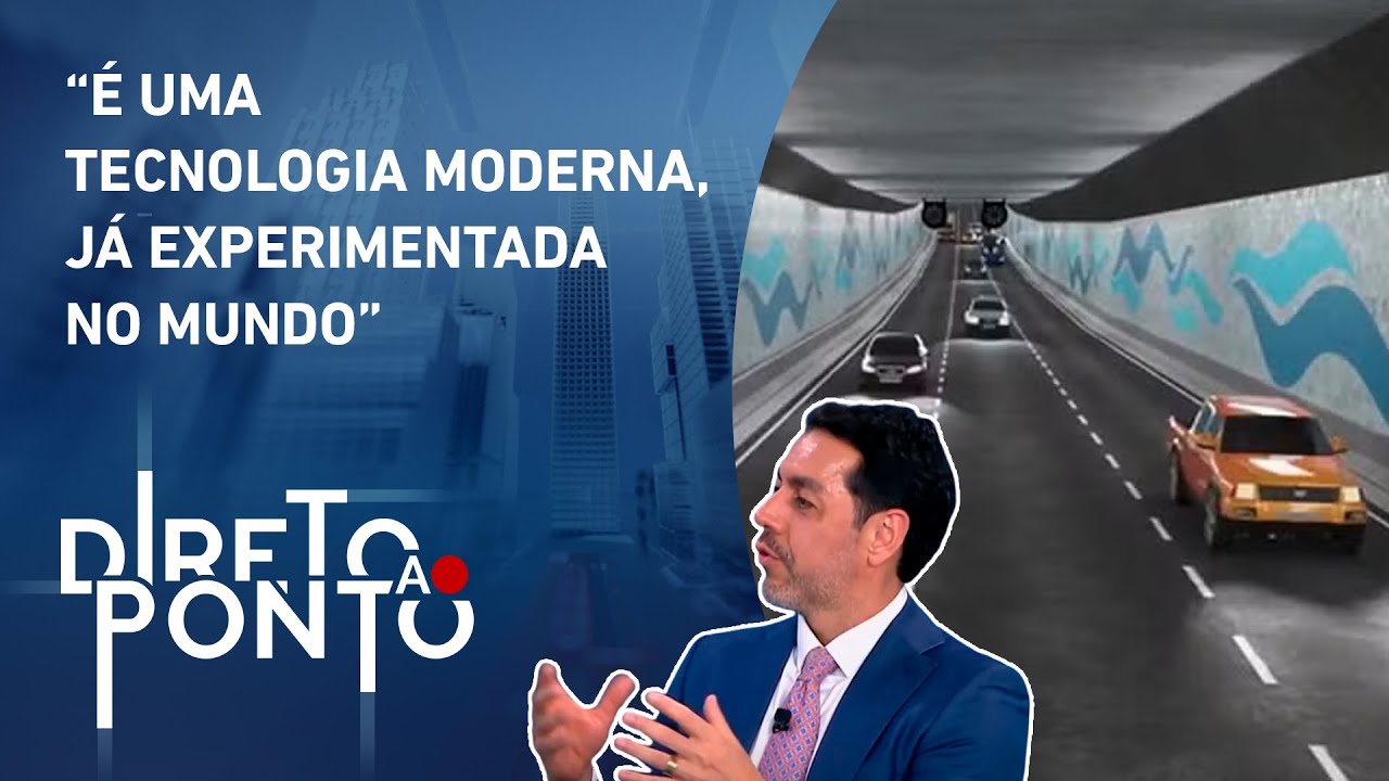 Anderson Pomini fala sobre projeto do túnel que vai ligar Guarujá a ...