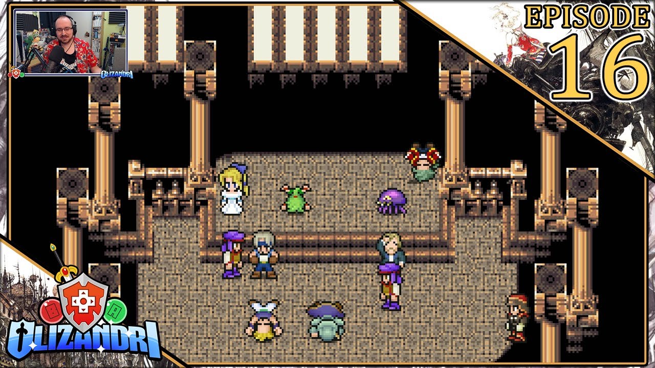 Final Fantasy VI: Pixel Remaster - Ultros' Opera Attack, The Blackjack ...