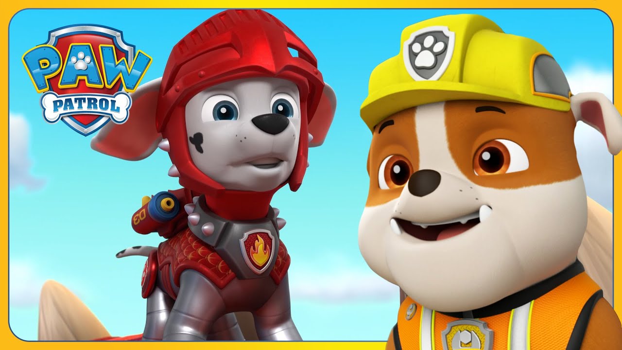 Rubble and the Rescue Knights Save Barkingburg +MORE | Rubble & Crew ...