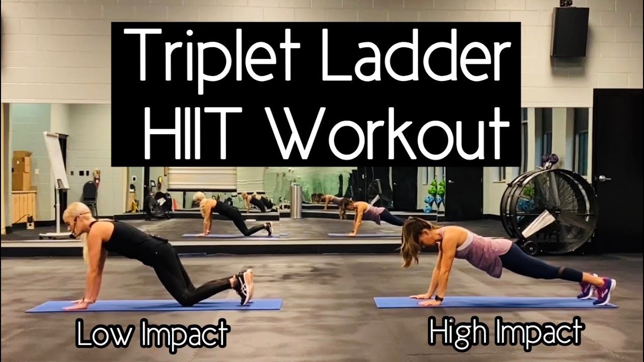 Triplet Ladder HIIT Workout - YouTube
