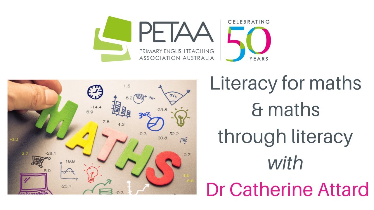 Literacy for maths & maths through literacy: Dr Catherine Attard - YouTube