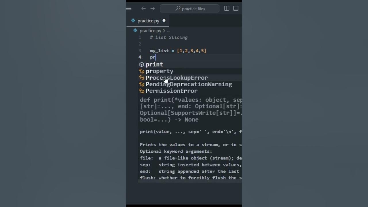 List Slicing Python Pythonprogrammingcodinglearnpython