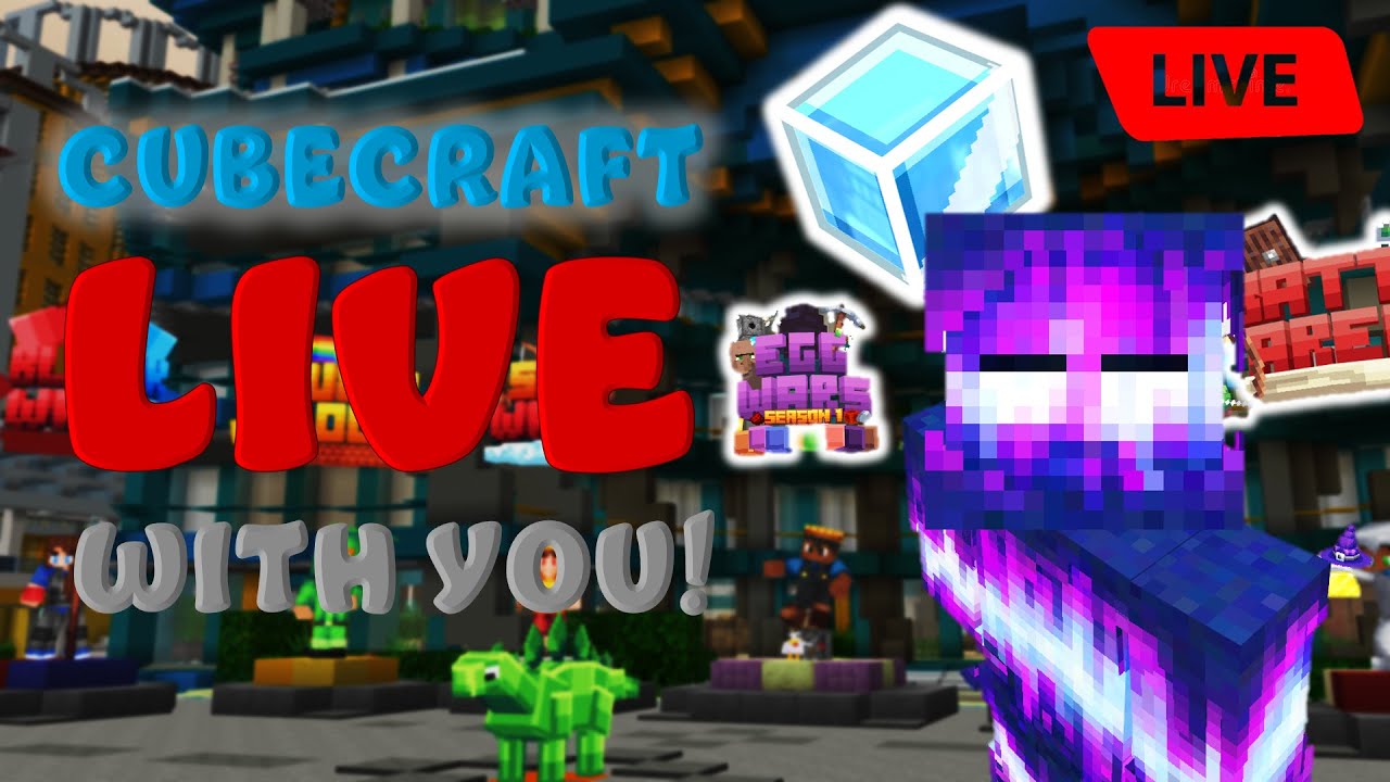 CubeCraft Live! Come Join/Snipe! - YouTube