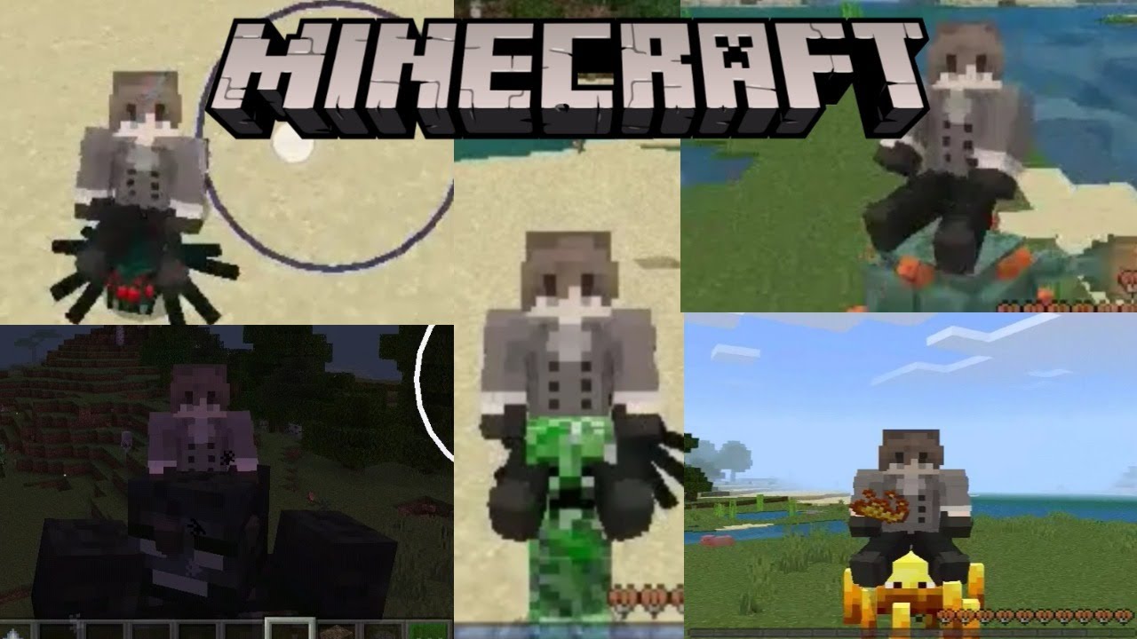 Cách cài Mod / Addon thuần hóa và cưỡi các con Mob trong Minecraft Pe 1 ...