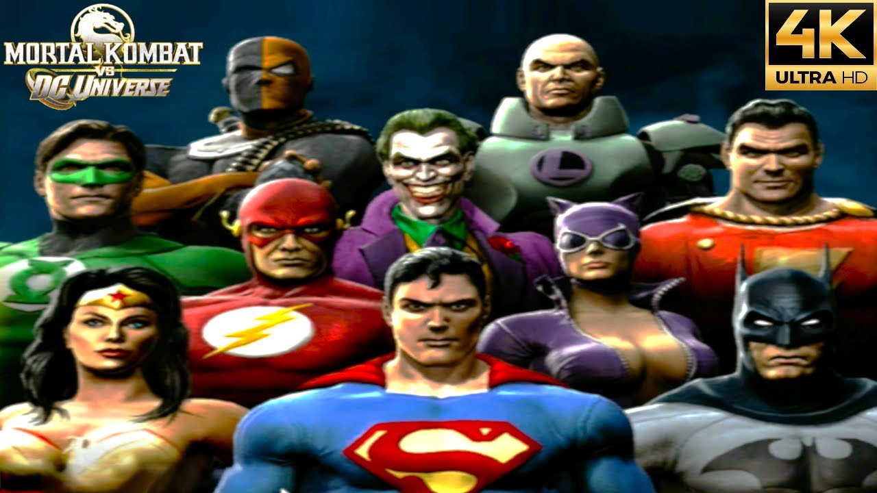 Mortal Kombat vs DC Universe - Full DC Universe Story Mode (4K 60FPS ...