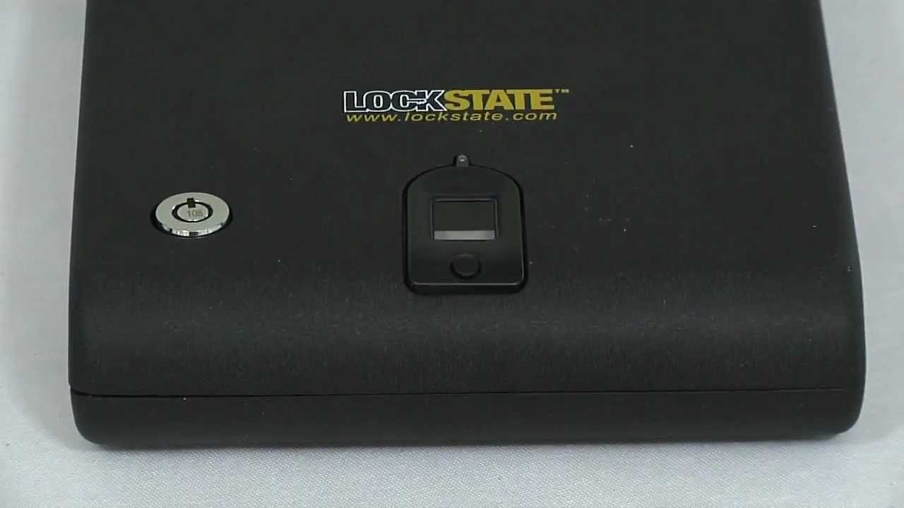 LockState LS-SC1000 Biometric Fingerprint Safe - YouTube