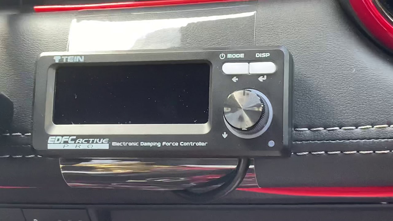 デミオ🚘TEIN EDFC ACTIVE PROの設定を子供仕様に変更😂 ️ - YouTube