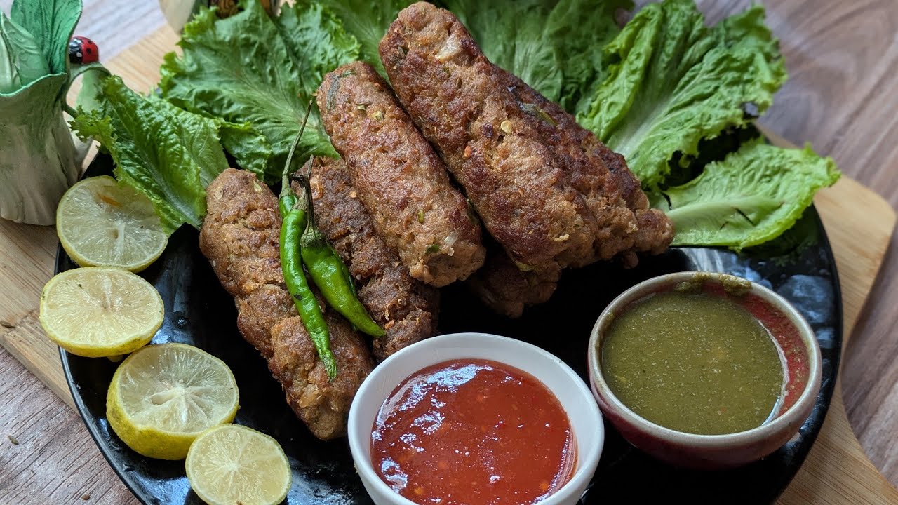 Seekh kabab Recipe|Seekh Kabab Banane Ka Tarika|Juicy And Spicy Seekh ...