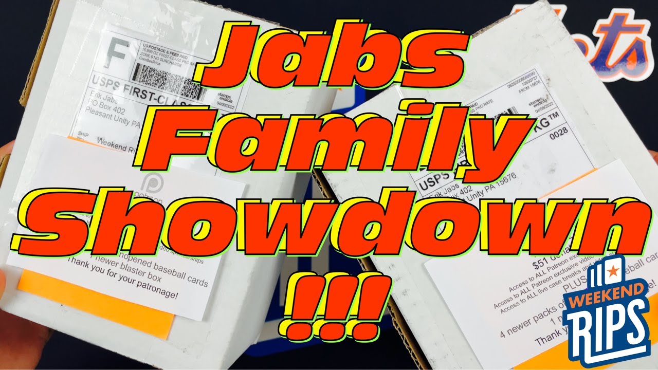 Jabs Family Baseball Card showdown ep. 166! - YouTube