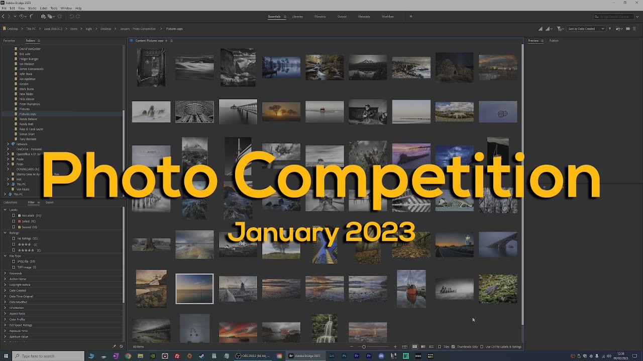 Members Only - Photo Competition January 2023 - YouTube