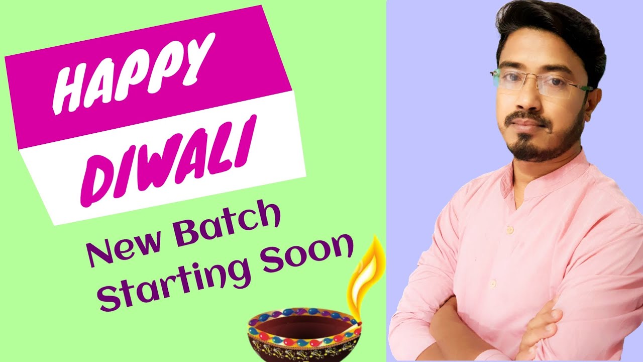 Happy Diwali | New Batch Starting Soon | Haider Sir | #plusminusclasses ...