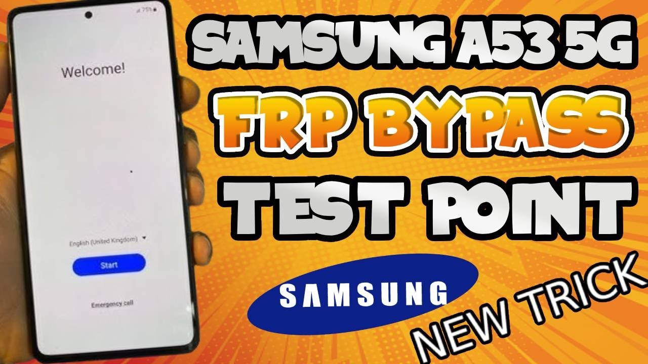 ALL Samsung Galaxy A53 5g FRP Bypass One Click Latest Update Android 12 ...