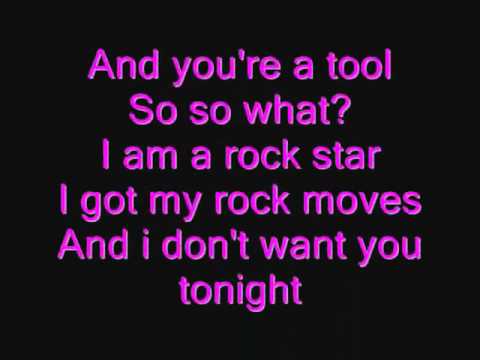 Pink-so what (Lyrics) - YouTube