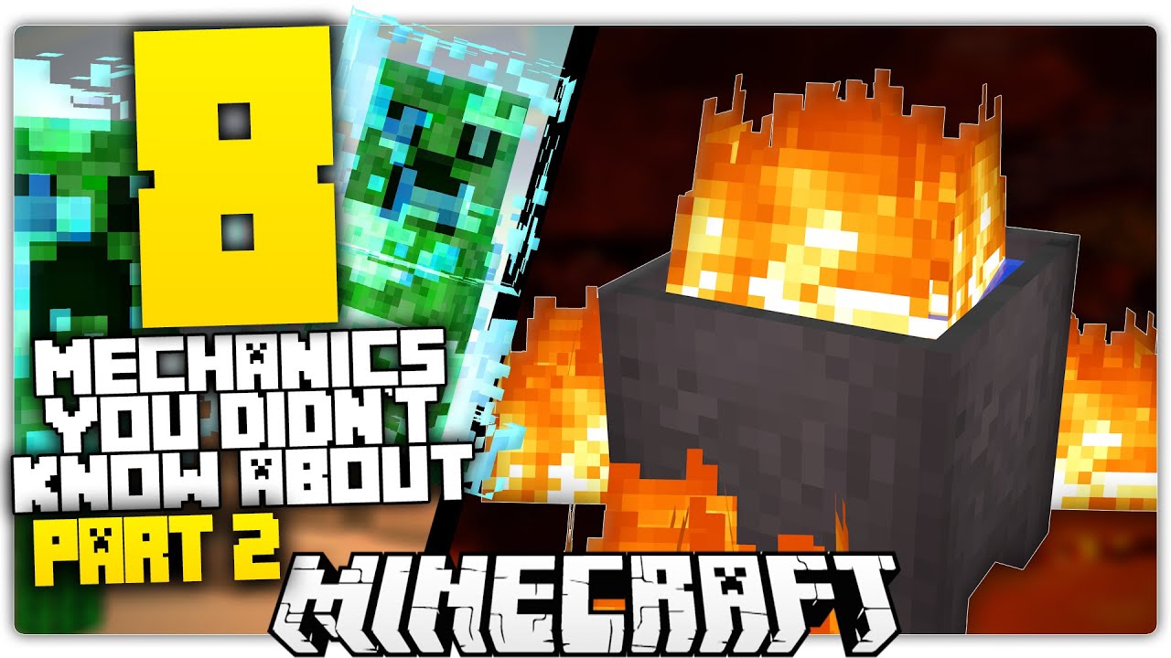 8 Minecraft Mechanics You Didn't Know Existed! [2] - YouTube