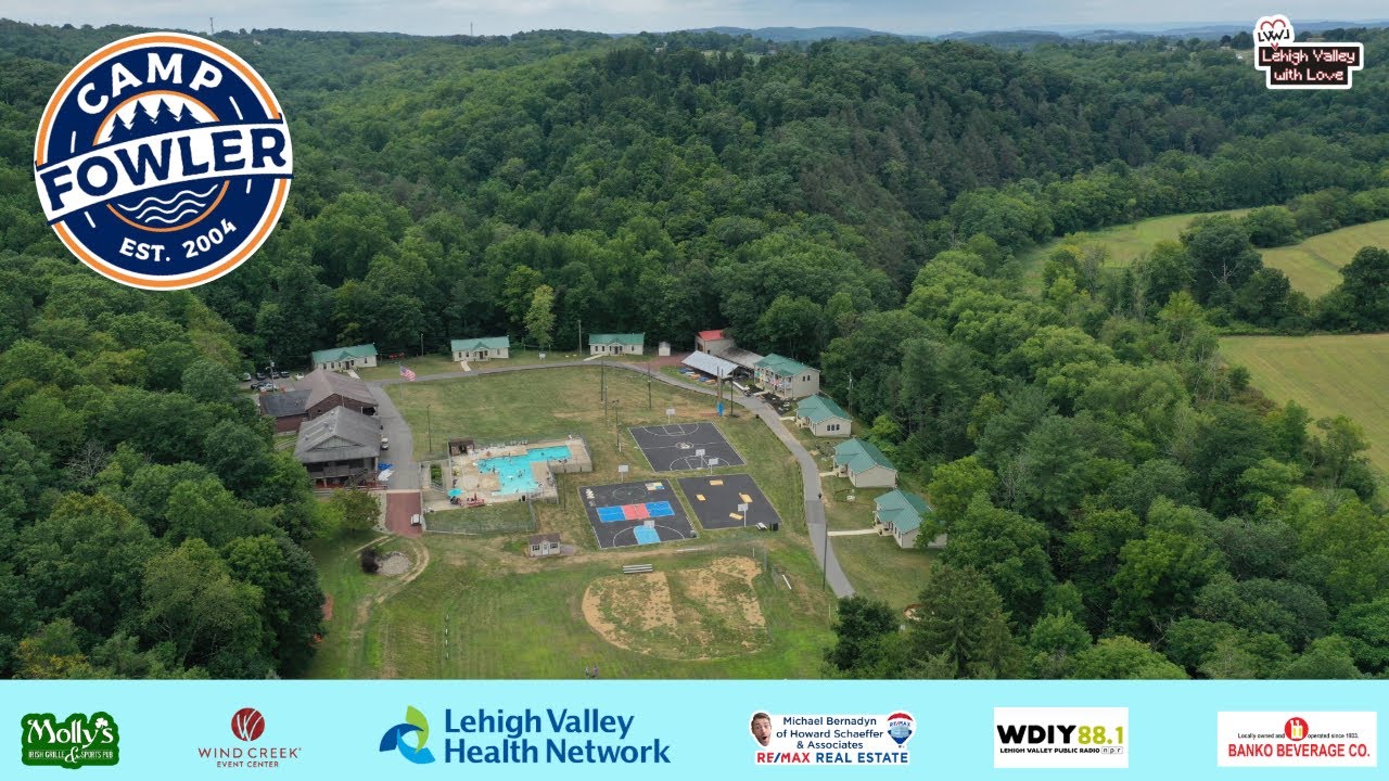 A Walk Through the Woods at Camp Fowler in Orefield, Pennsylvania - YouTube