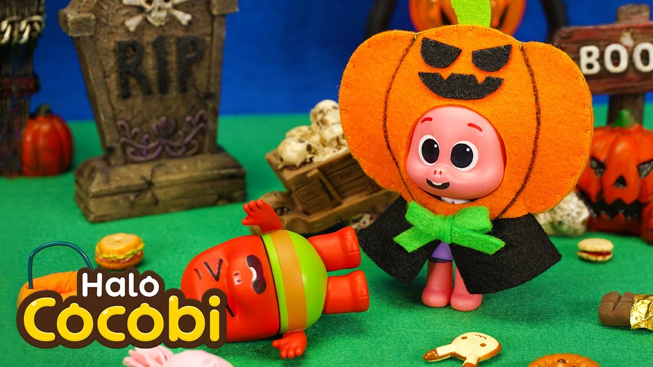 Lagu Trick or Treat!🎃Halloween Song for Kids | Kartun Pendidikan | Halo ...