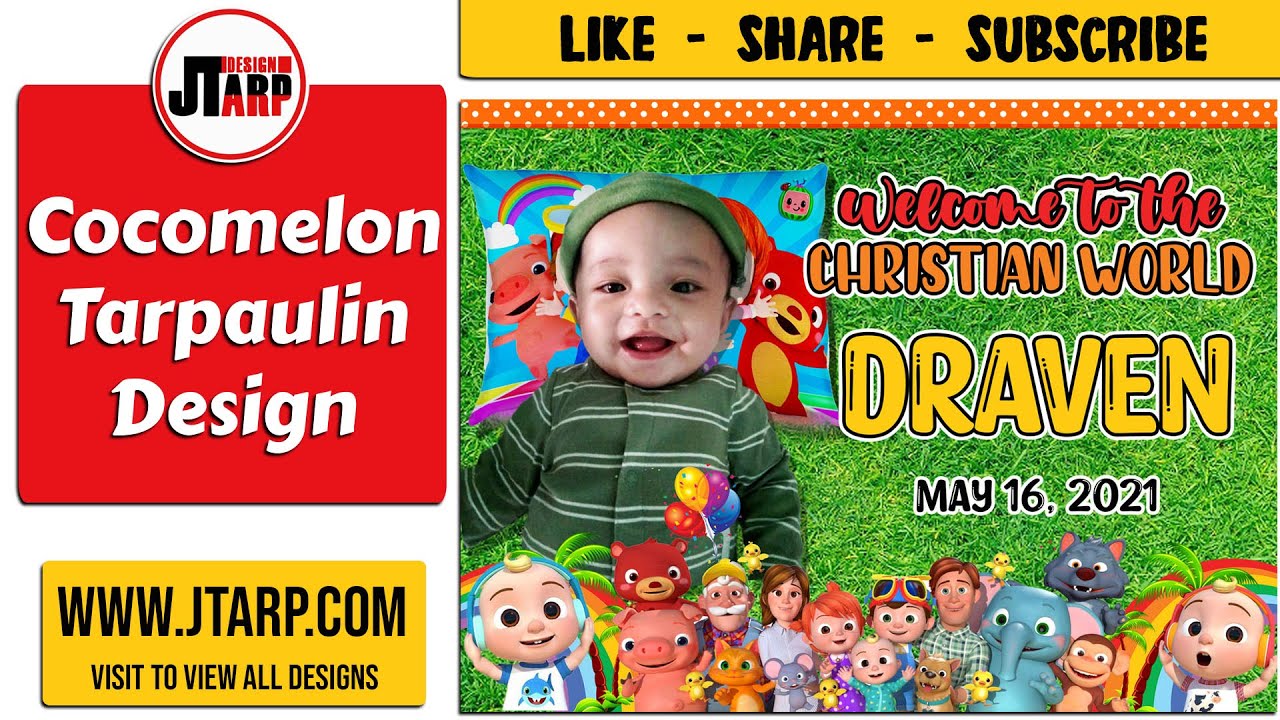 Cocomelon Layout For Tarpaulin | My XXX Hot Girl
