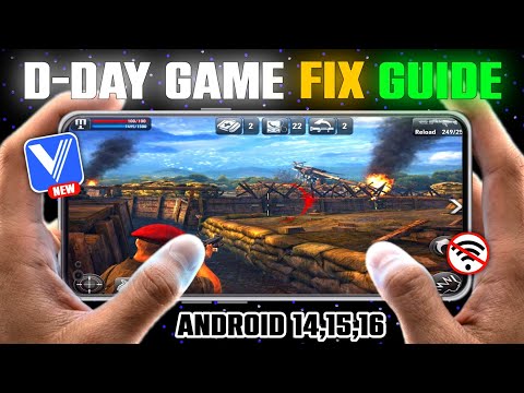 How To Play D Day Game on Android 11 to 16 | Vmos tutorial Fixed