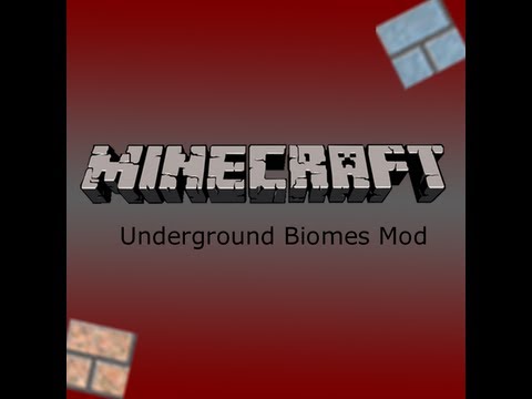 Minecraft Mod Spotlight: Underground Biomes Mod - YouTube