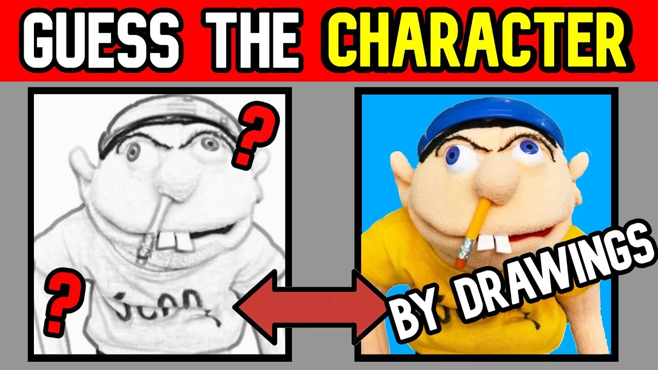 Guess The SML Characters From Drawings | SML Quiz - YouTube