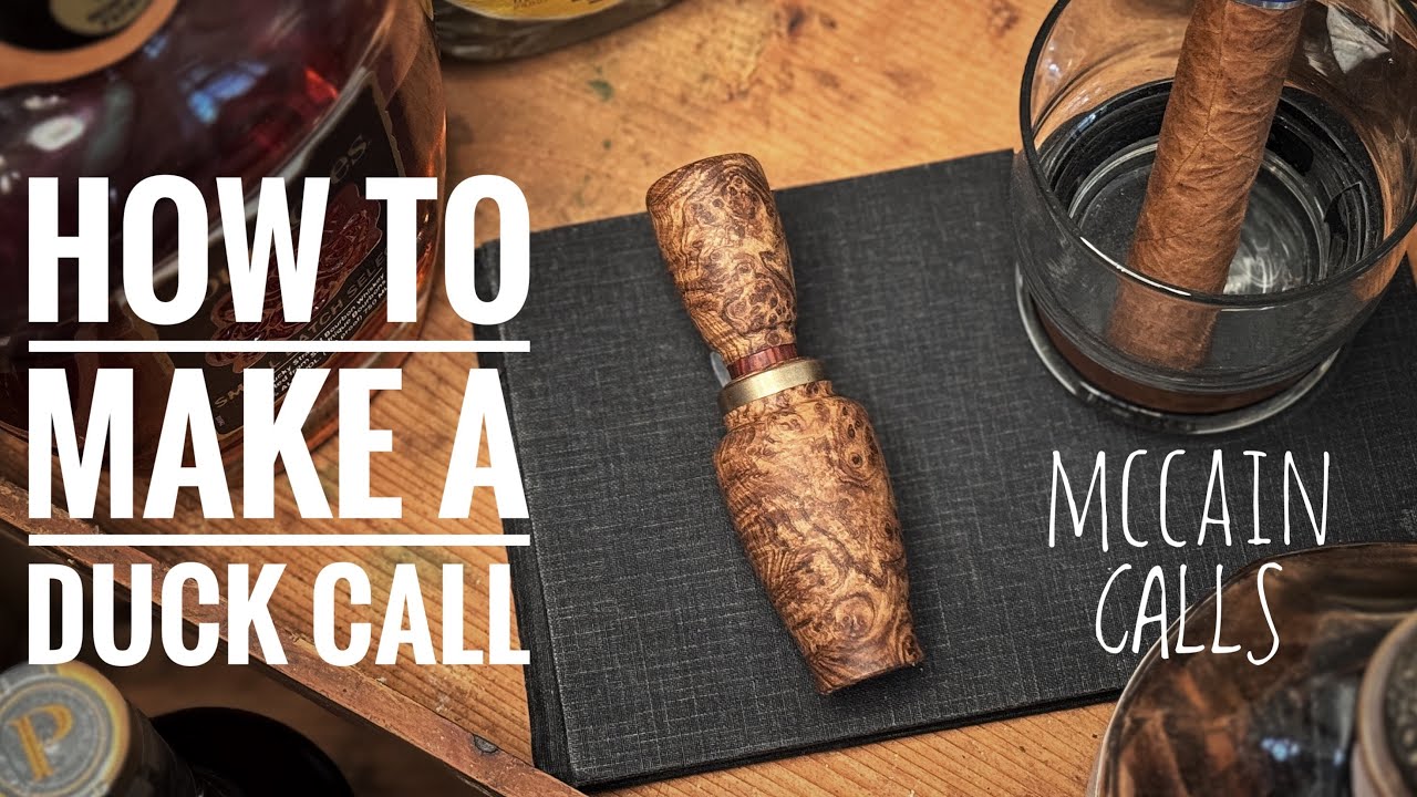 How to Make a Duck Call | Step-by-Step Guide - YouTube