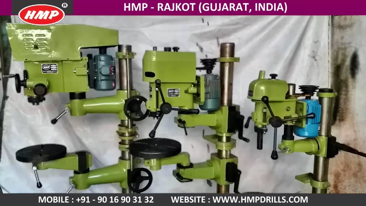 Mini Radial Drilling Machines Universal Pillar Drilling Machines By HMP ...