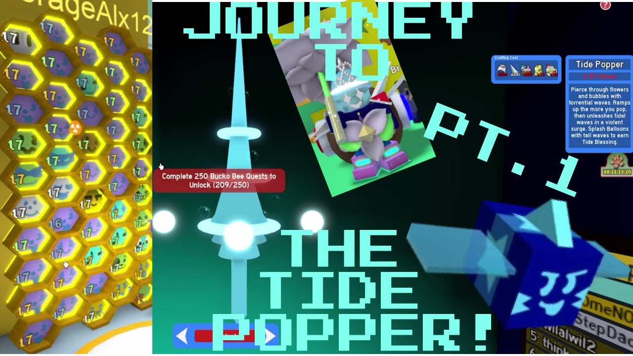 Journey to the TIDE POPPER (Pt.1) BSS - YouTube