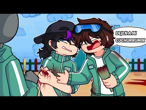 Nabi y Santi Hacen una REBELION en el MEJOR JUEGO DEL CALAMAR.. | INK GAME