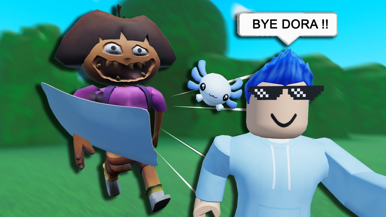 Can I Escape ROBLOX HUNGRY DORA!? - YouTube