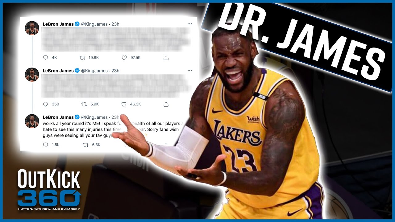 LeBron James Plays A Doctor On Twitter | Actual Doctor Reaction - YouTube