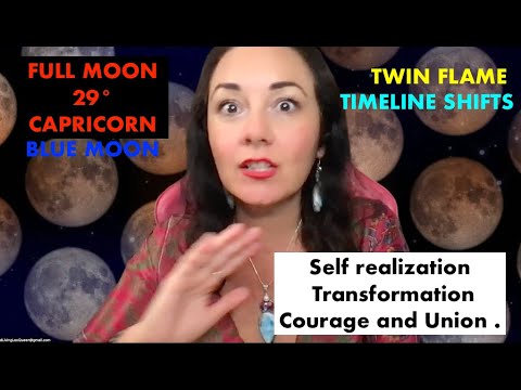 Blue Moon Capricorn 29° JULY 21, 2024: THE EMOTIONAL TRANSFORMATION ...