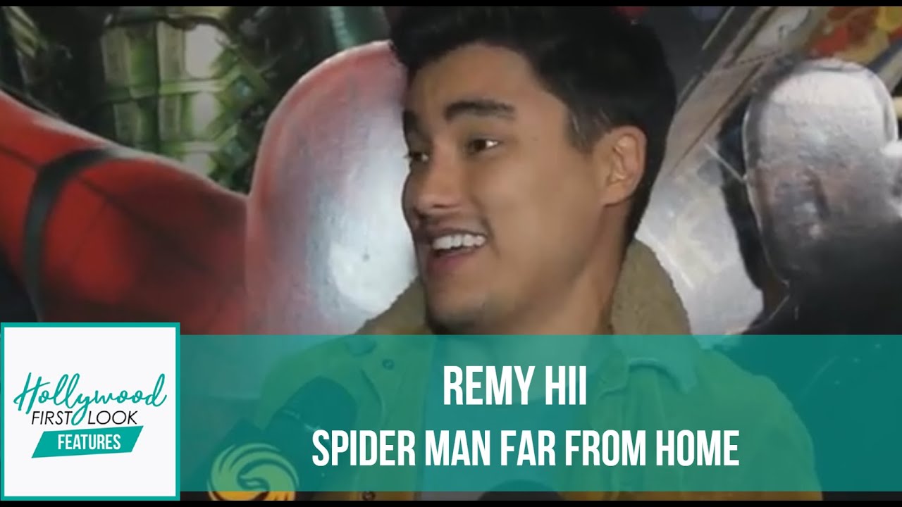 SPIDER MAN FAR FROM HOME (2019) | INTERVIEW with REMY HII - YouTube