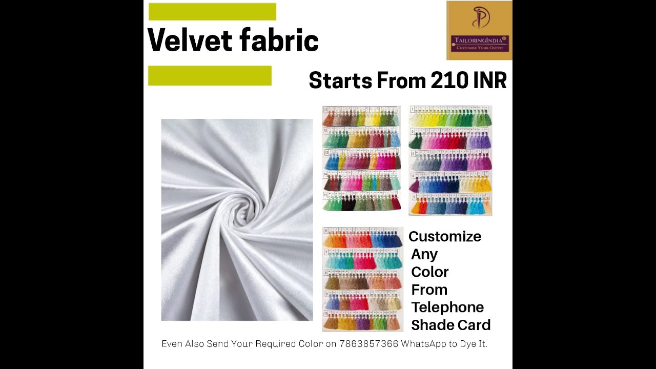 Velvet Customize Color Option - YouTube