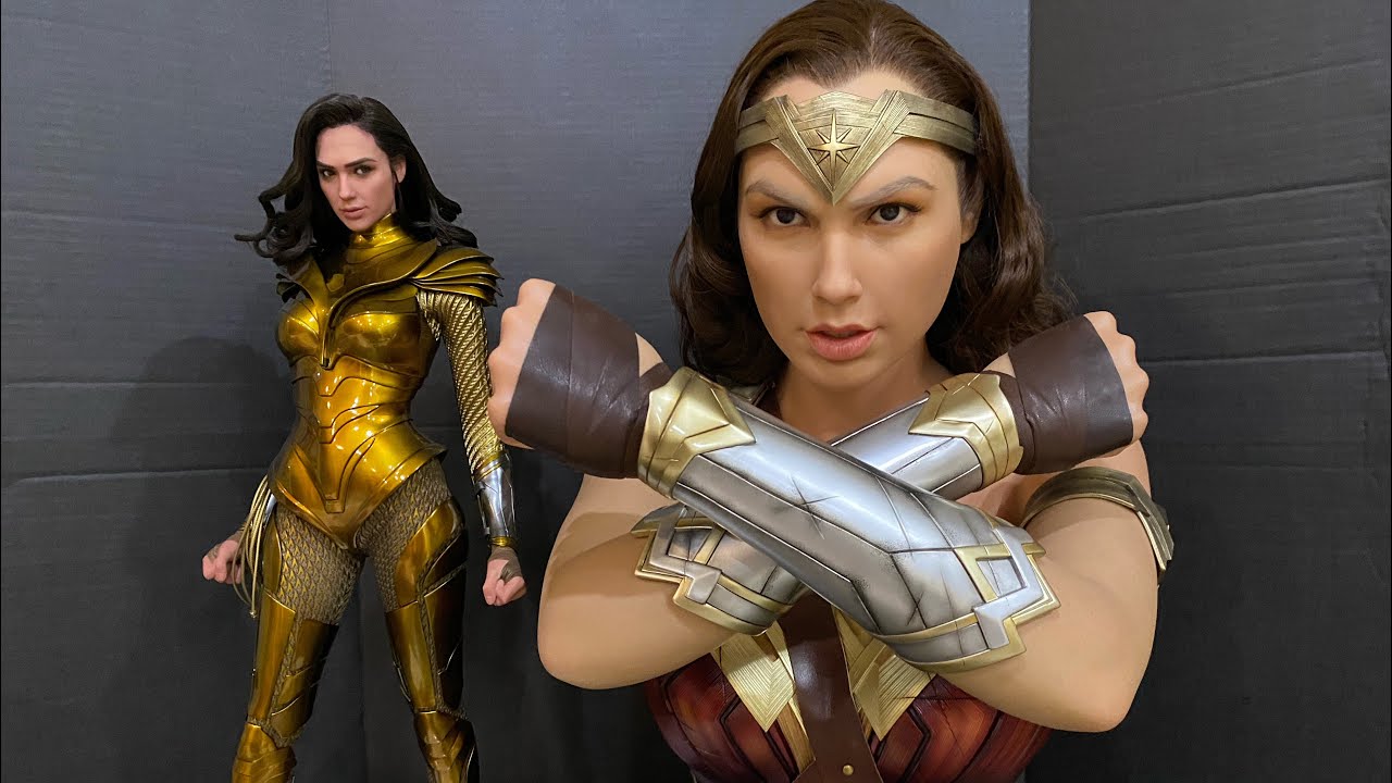 Ultimate Gal Gadot Wonder Woman Pair! JND Studios 1/3 Scale Statue and ...