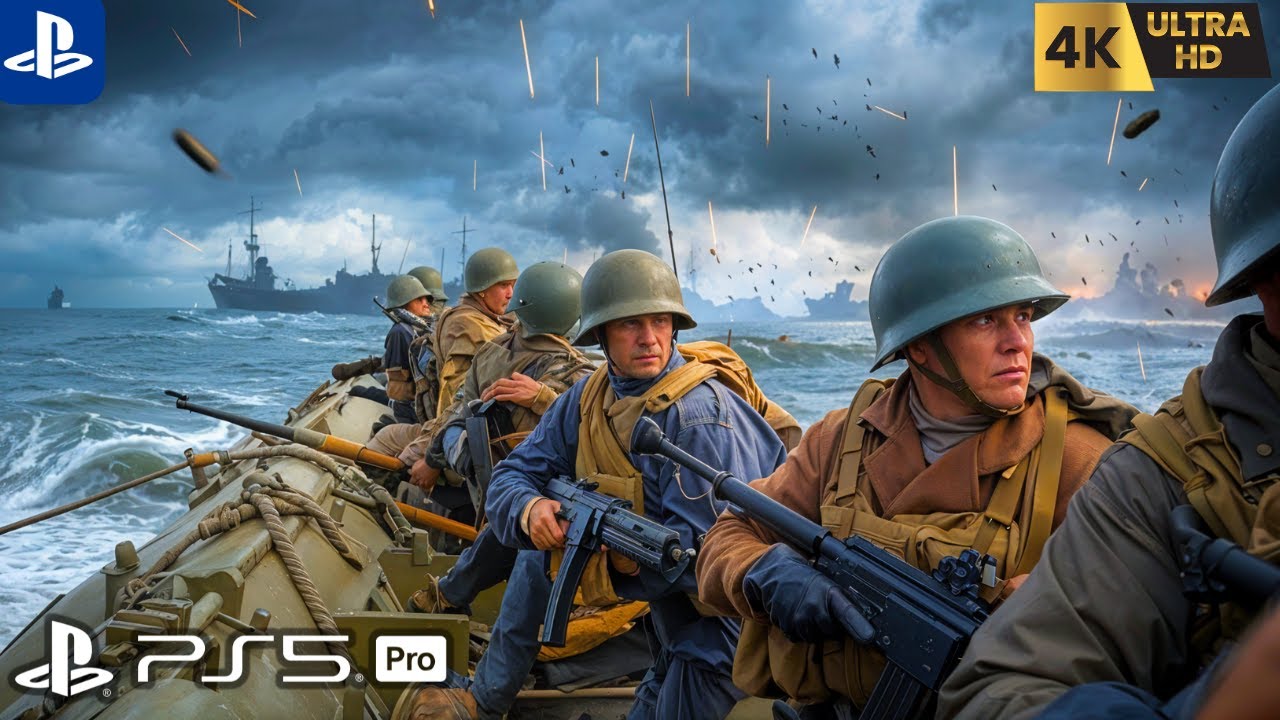 D Day 6 June 1994 | Ultra Realistic Graphics | Call Of Duty WW2 4k ...