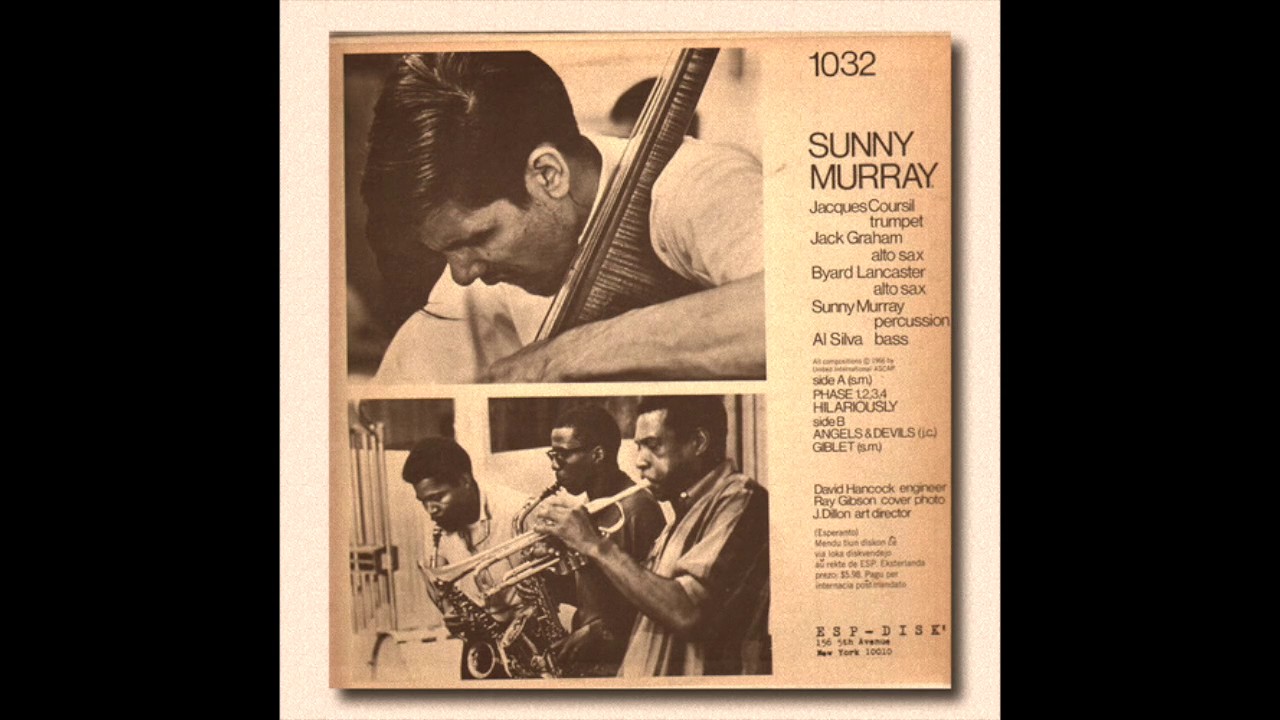 Sunny Murray - 1966 Album and Interview - YouTube