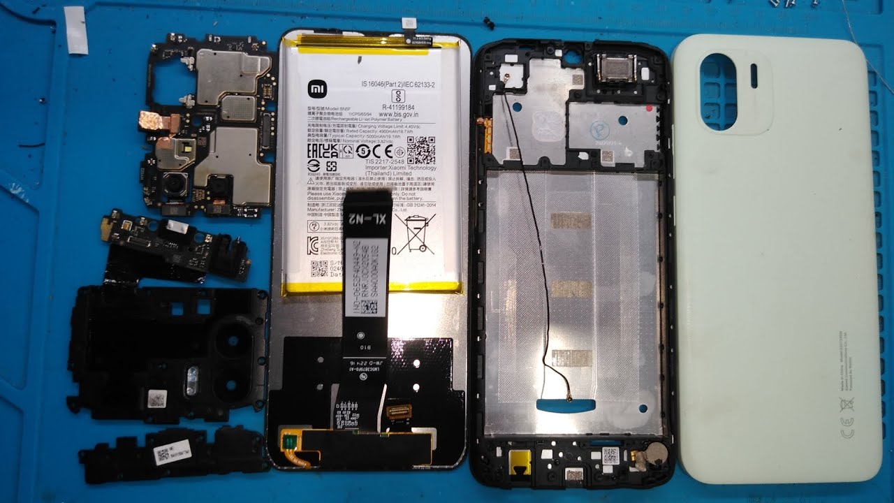 Xiaomi Redmi A1 Disassembly / How to Open Redmi A1 Full Teardown - YouTube
