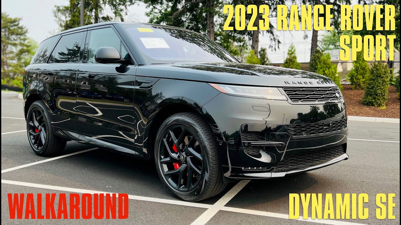 ALL NEW 2023 RANGE ROVER SPORT DYNAMIC SE | Exterior & Interior ...