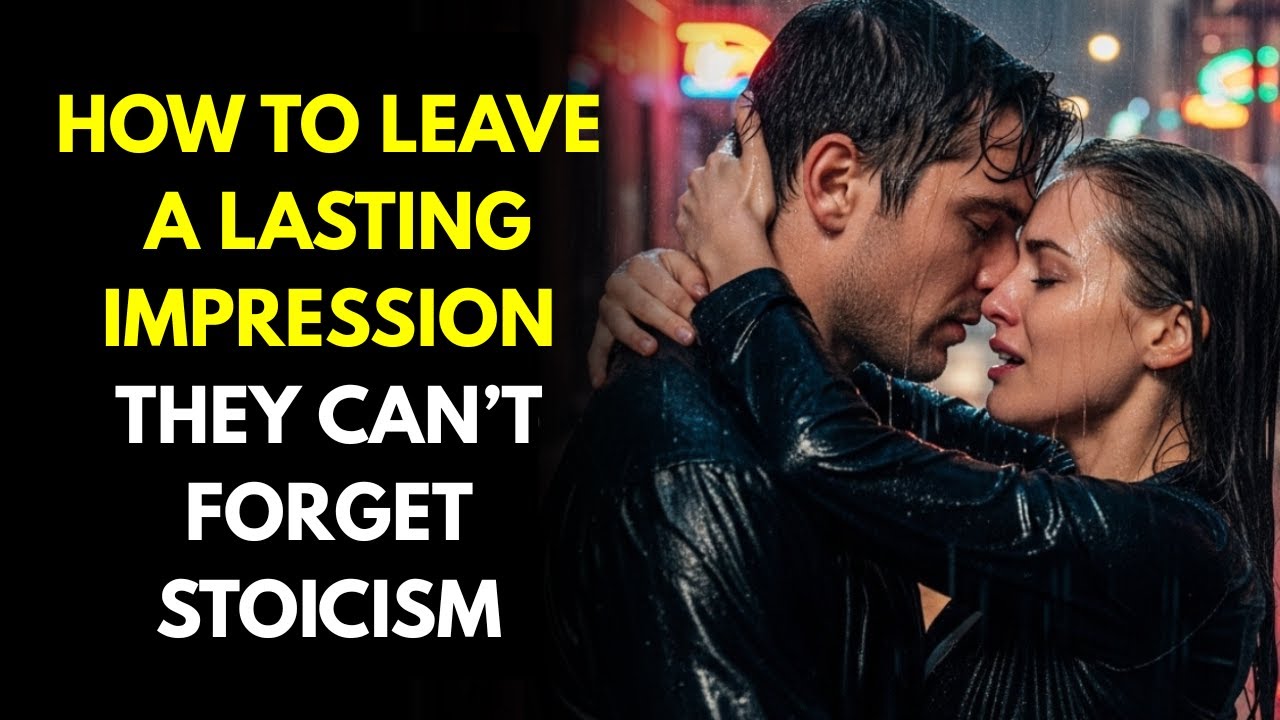 How to Leave a Lasting Impression They Can’t Forget — Stoicism - YouTube